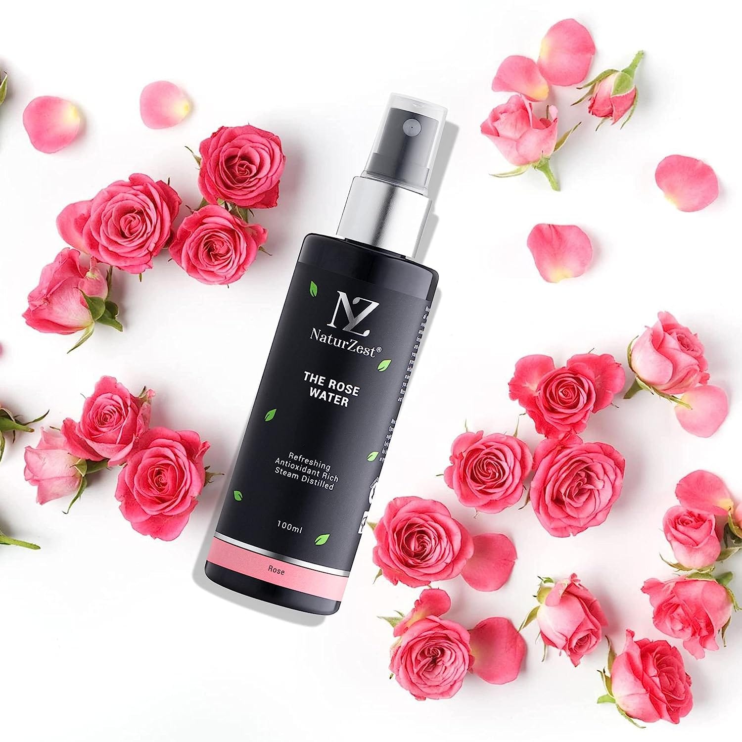 Buy Natural Rose water Mist Body Spray, Mumbai India